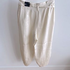 Express | Pants & Jumpsuits | New Express Linen Blended High Rise Ankle ...